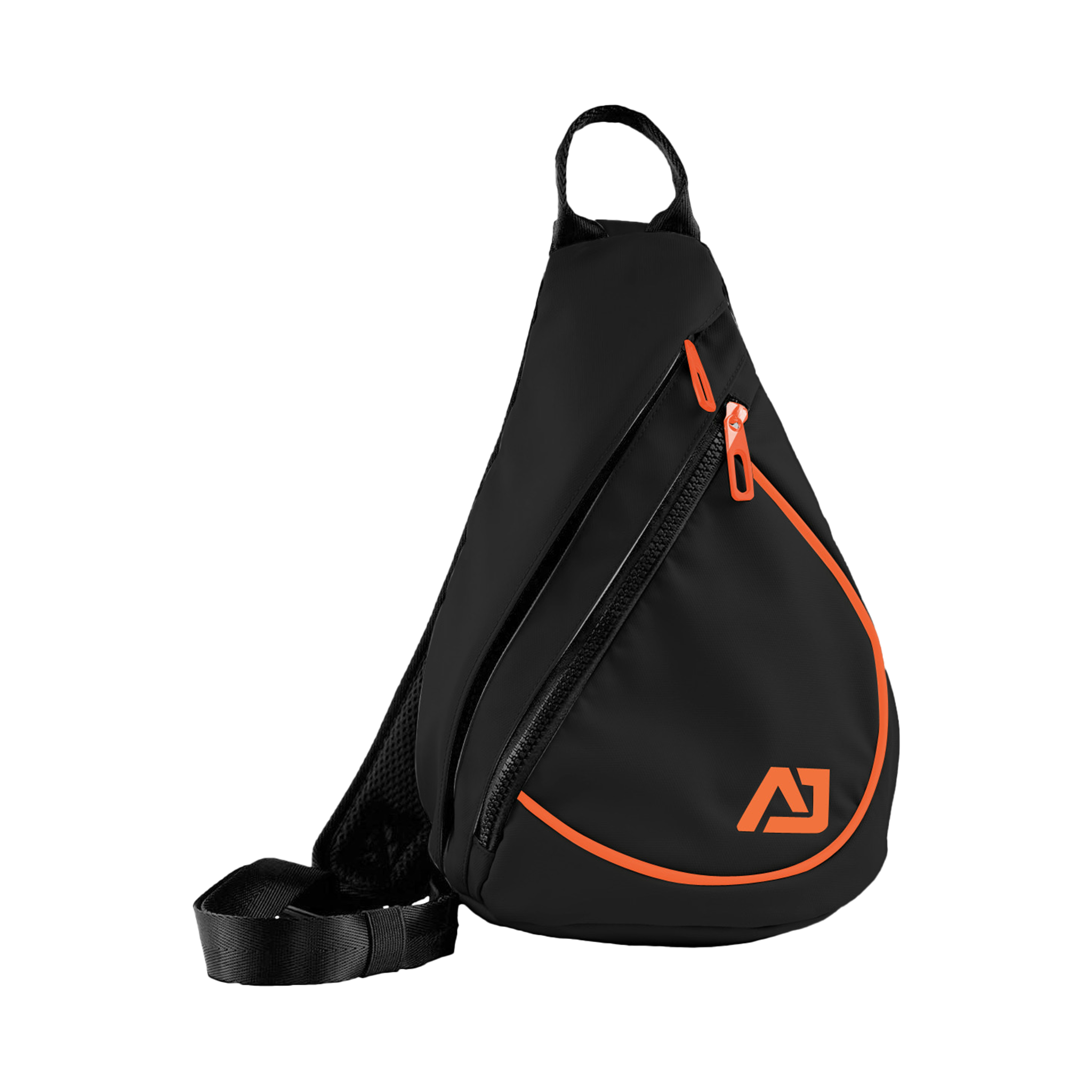 HARMON CROSSBODY - BLACK/ORANGE – Atley James